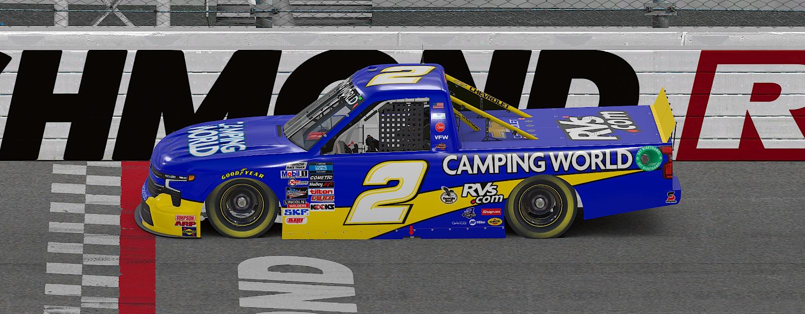 #2 Jack Sprague Camping World KHI 2022 Chevrolet Silverado (CUSTOM ...