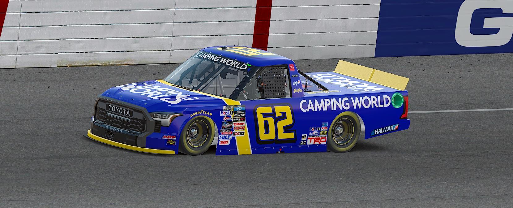 #62 Todd Bodine Camping World HFR 2022 Toyota Tundra TRD Pro (CUSTOM ...