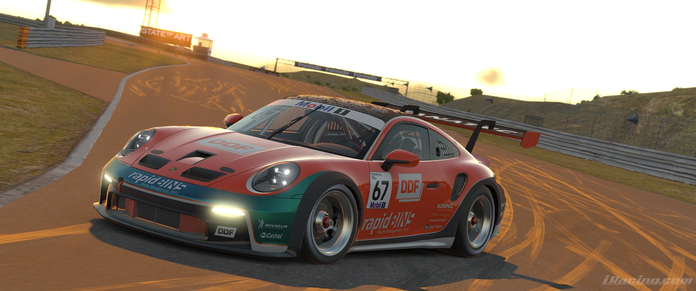 DDF Racer - Orange by Daniel F. - Trading Paints