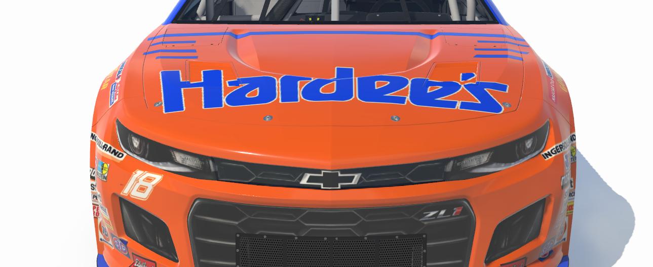 Russ Wheeler Hardees Camaro Throwbnack *Days of Thunder* by Gary G ...
