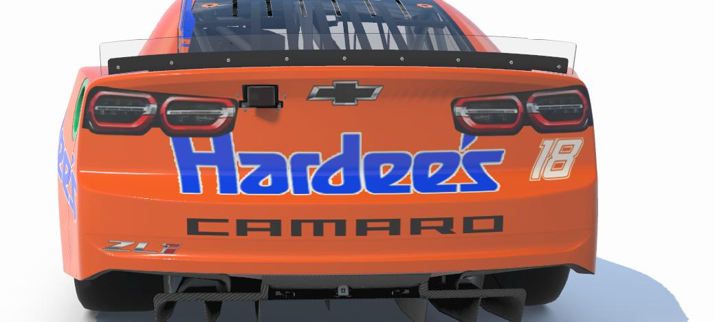 Russ Wheeler Hardees Camaro Throwbnack *Days of Thunder* by Gary G ...