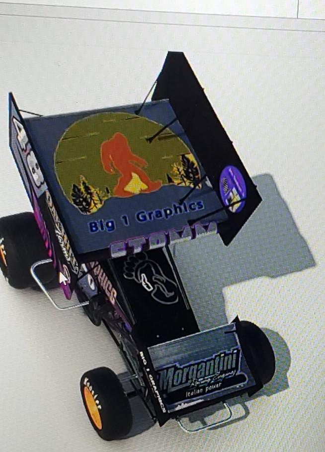 Matt Stamm #48 Sprint Car by Jason Neidlinger - Trading Paints