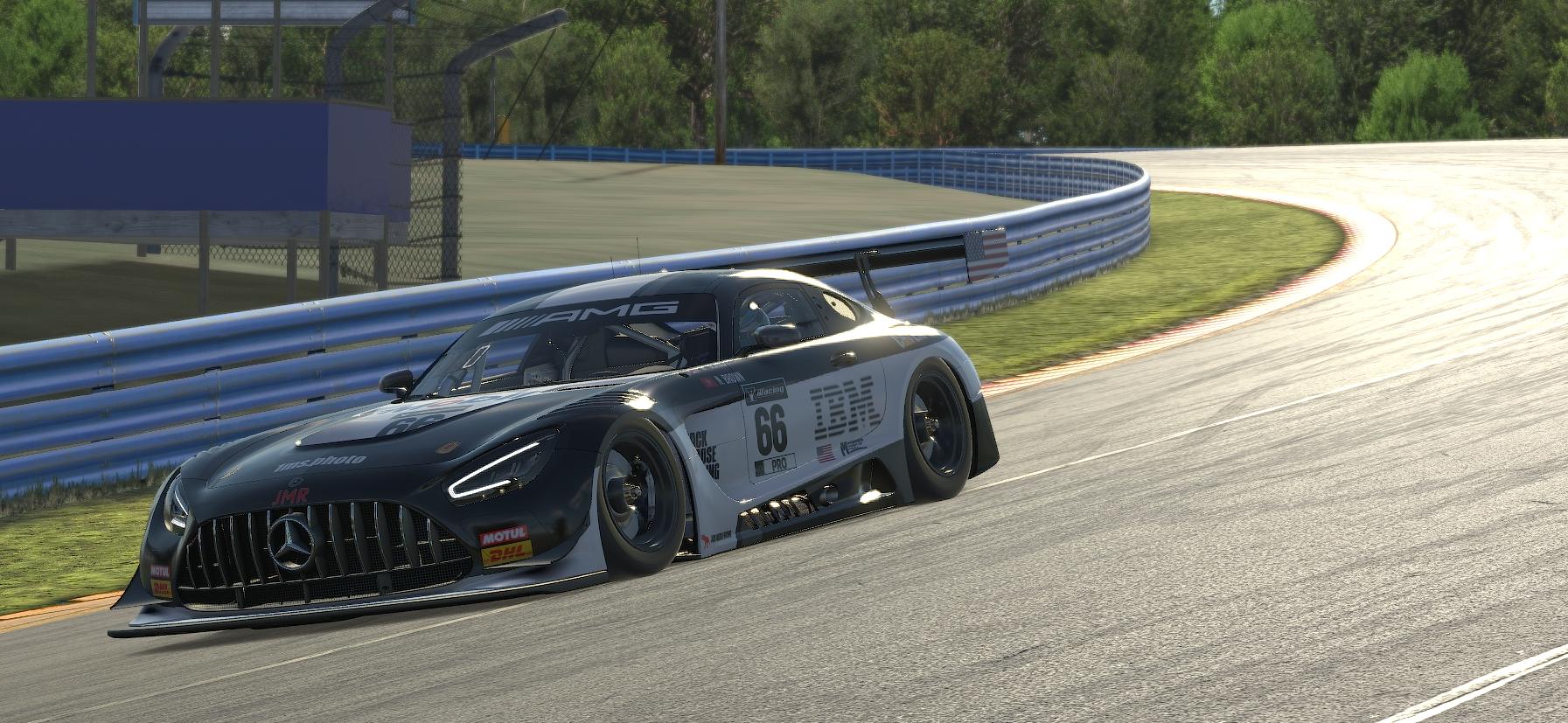 Jack Moose Racing GT3 IBM Mobile 1 Endurance race car by Mitchell ...