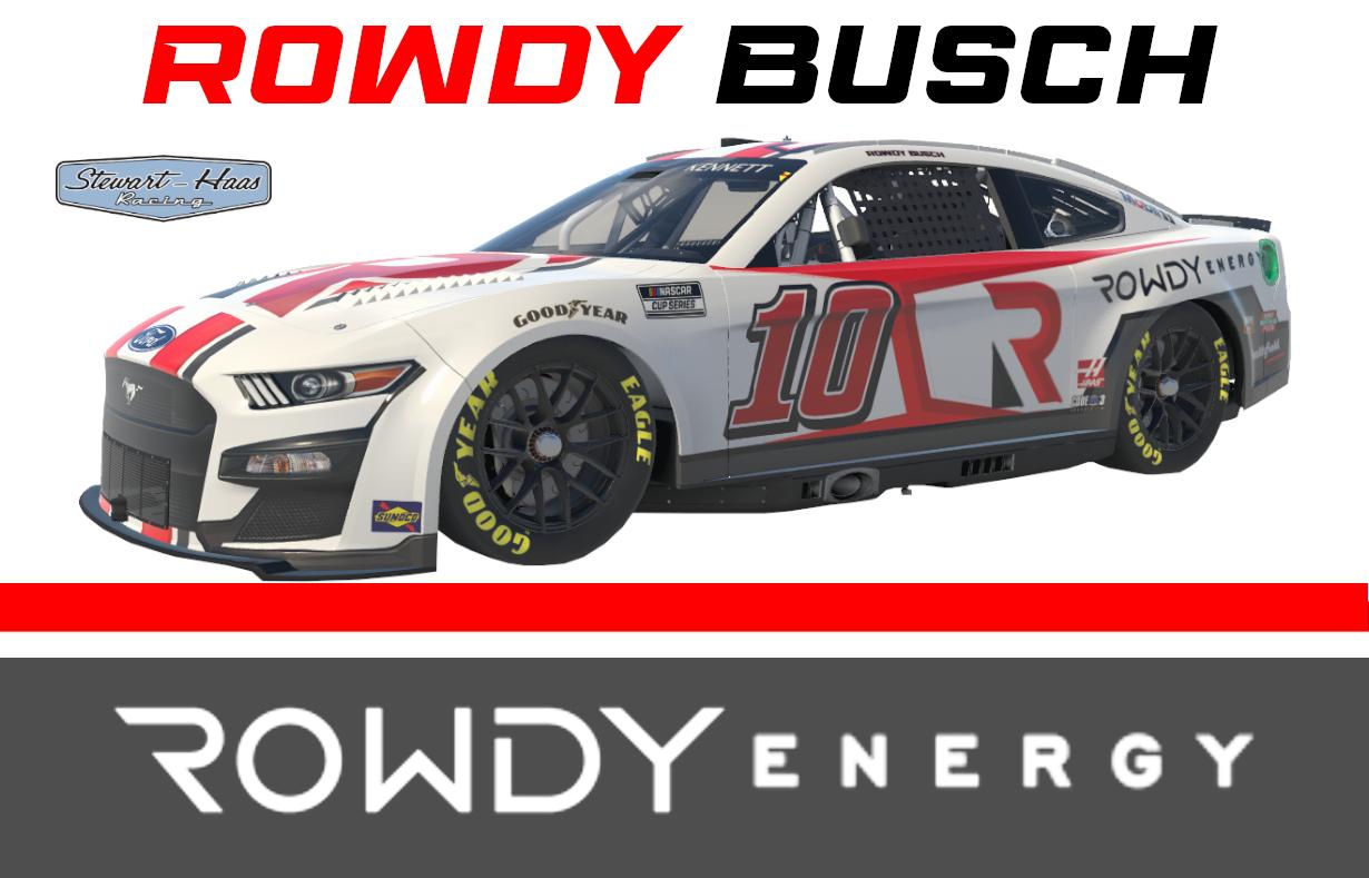 Kyle Busch Rowdy Energy Concept Mustang (CUSTOM NUMBER) by Alec Kennett ...