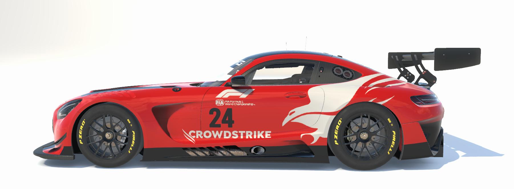 Formula 1 Crowdstrike Safety car by Bryan D. - Trading Paints