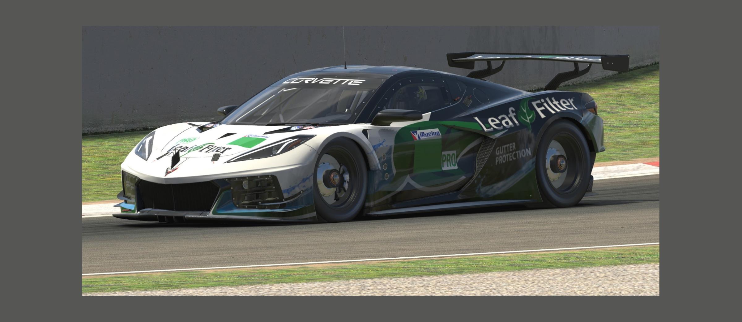 Leaf Filter Corvette C8.R GTE ... NO# by Bernie Mobbs - Trading Paints