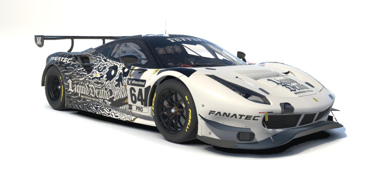 Liquid Death Ferrari by Dylan Dunn4 - Trading Paints