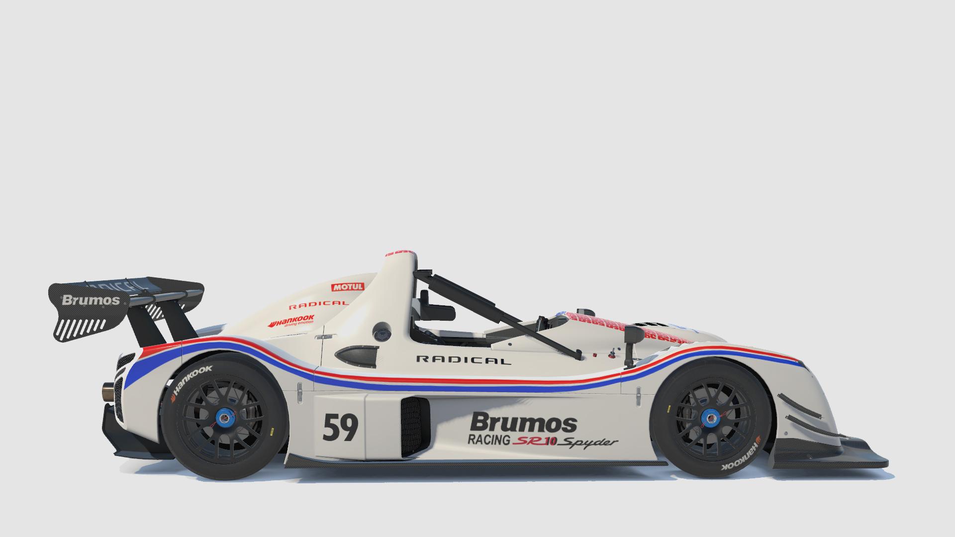 Brumos Radical SR10 Spyder by Bill Krause - Trading Paints