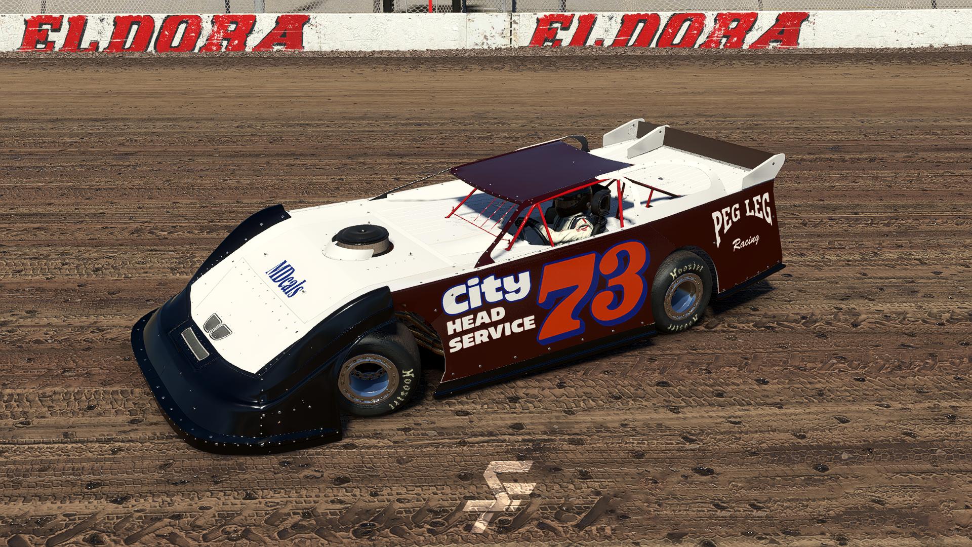 1990 Danny Burks #73 by Skyler Fox4 - Trading Paints