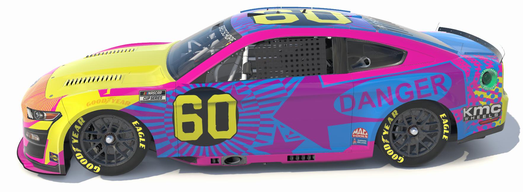 Travis Pastrana #60 Next Gen Mustang by Luke Breitschopf - Trading Paints