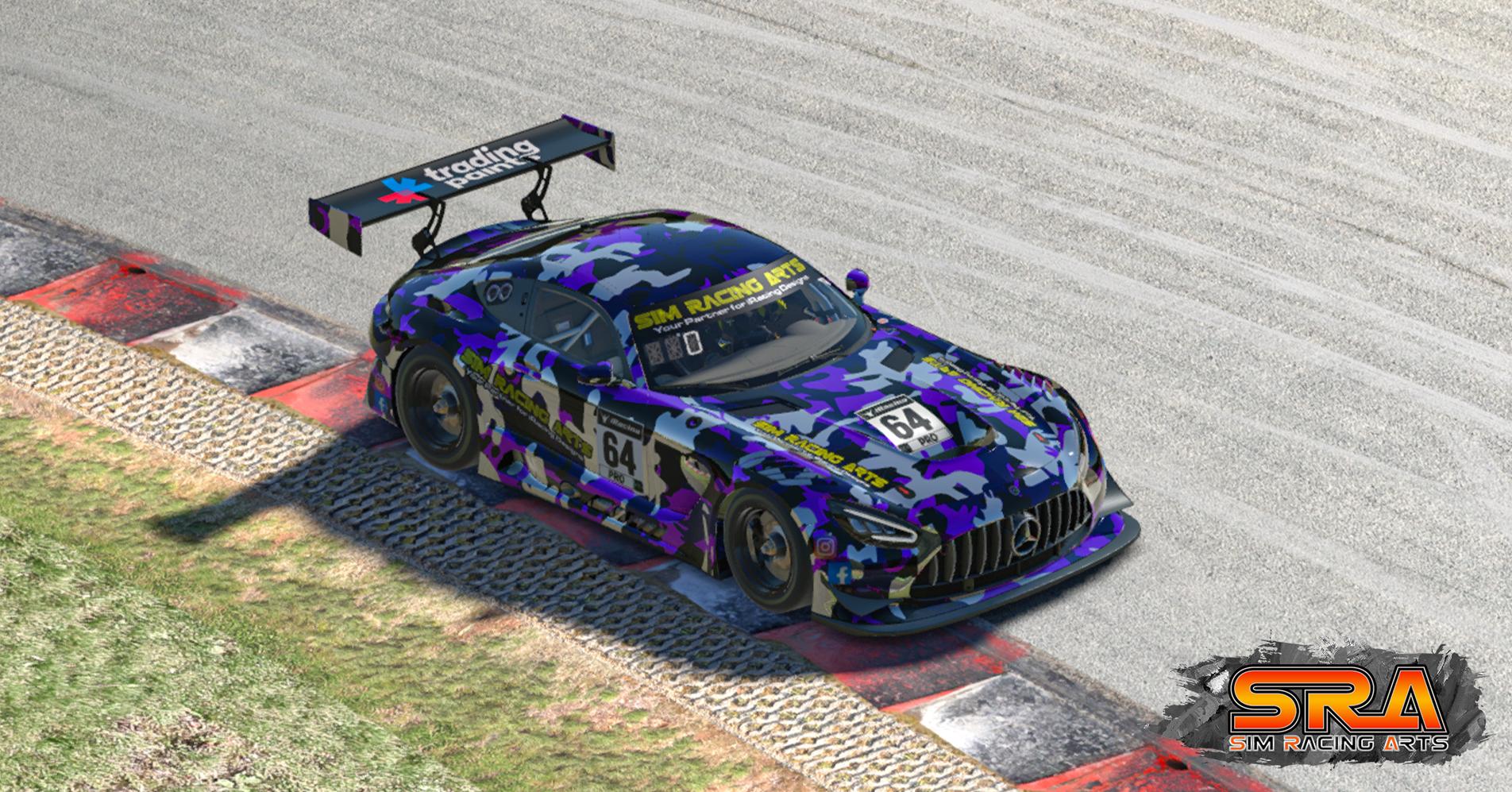 Sim Racing Arts Mercedes AMG GT3 2020 by Michael Stelter - Trading Paints