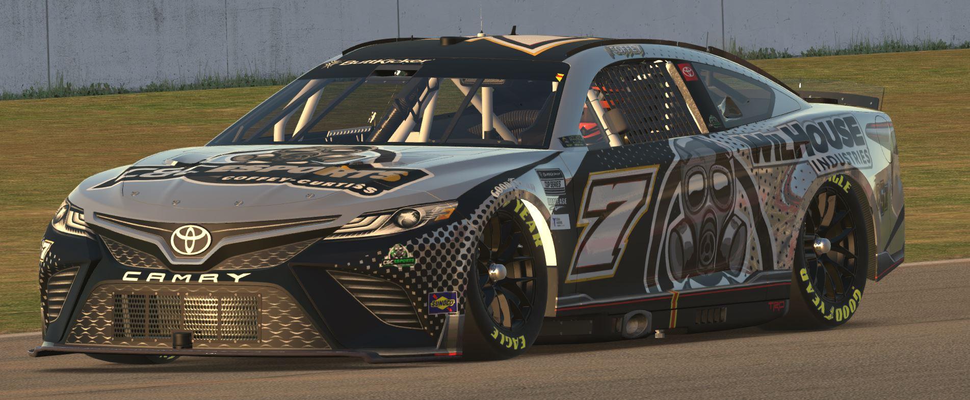 c&c eSports Chrome #7 Coffey by Nigel Christianson - Trading Paints