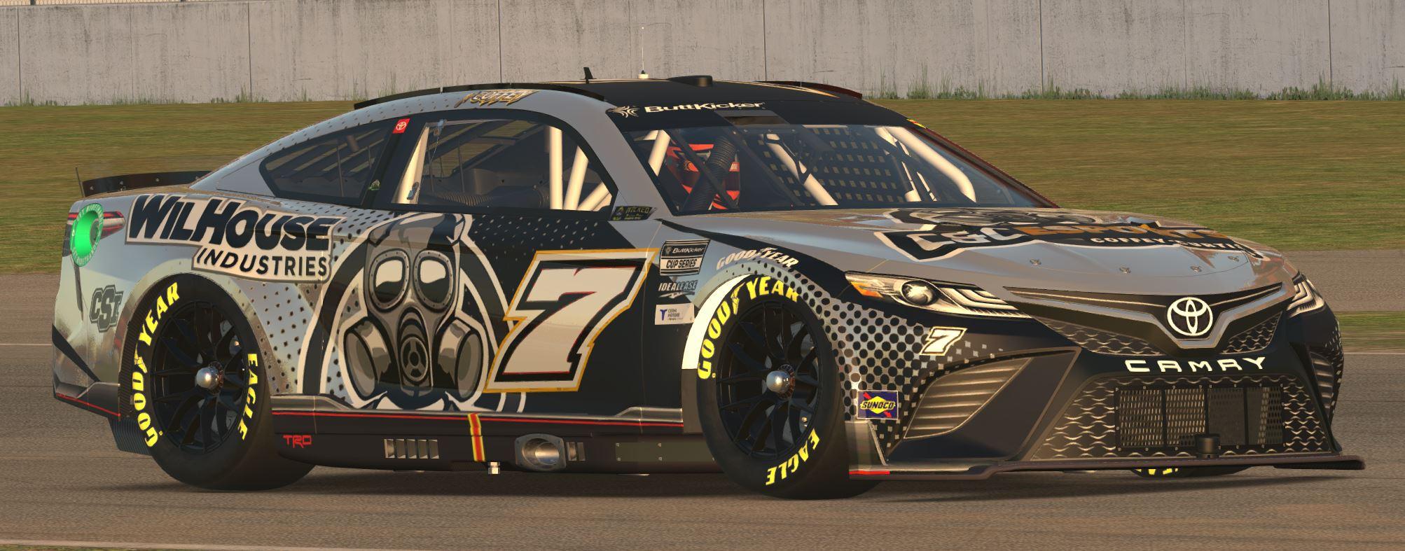 c&c eSports Chrome #7 Coffey by Nigel Christianson - Trading Paints