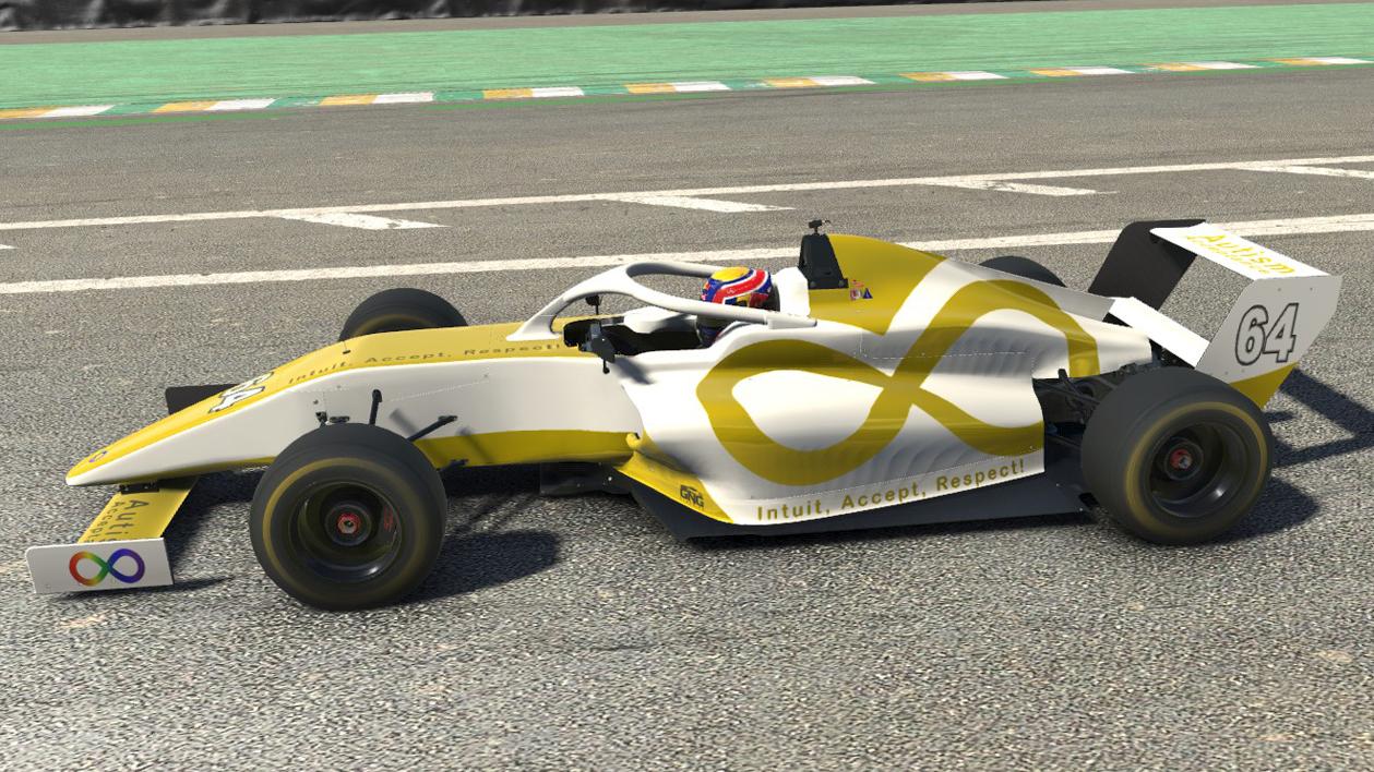 Formula iR 04 Autism Acceptance by Paolo Giangualano - Trading Paints