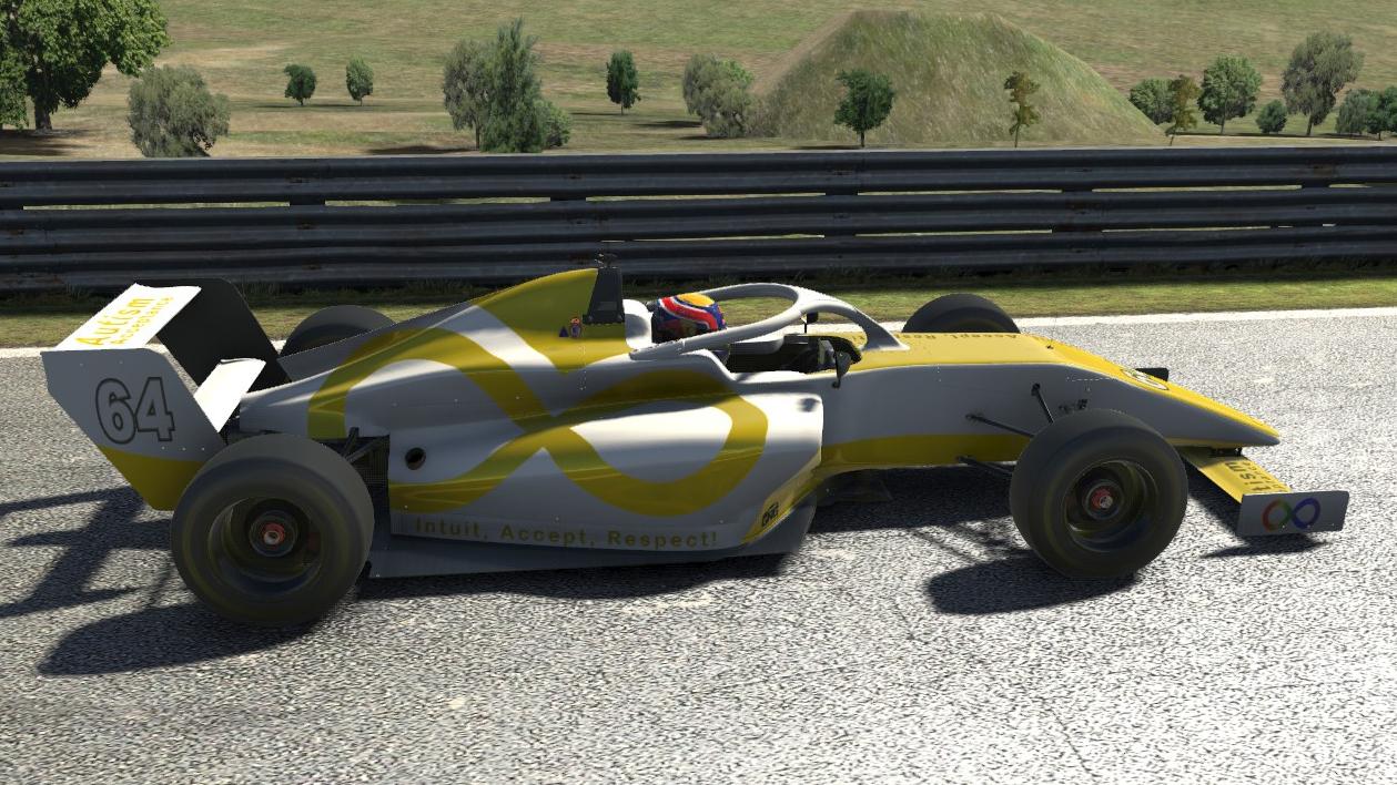 Formula iR 04 Autism Acceptance by Paolo Giangualano - Trading Paints