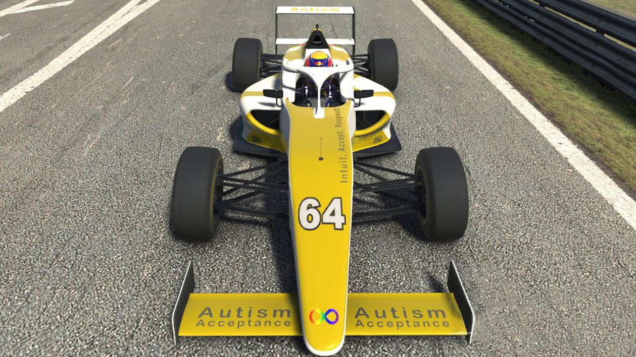 Formula iR 04 Autism Acceptance by Paolo Giangualano - Trading Paints