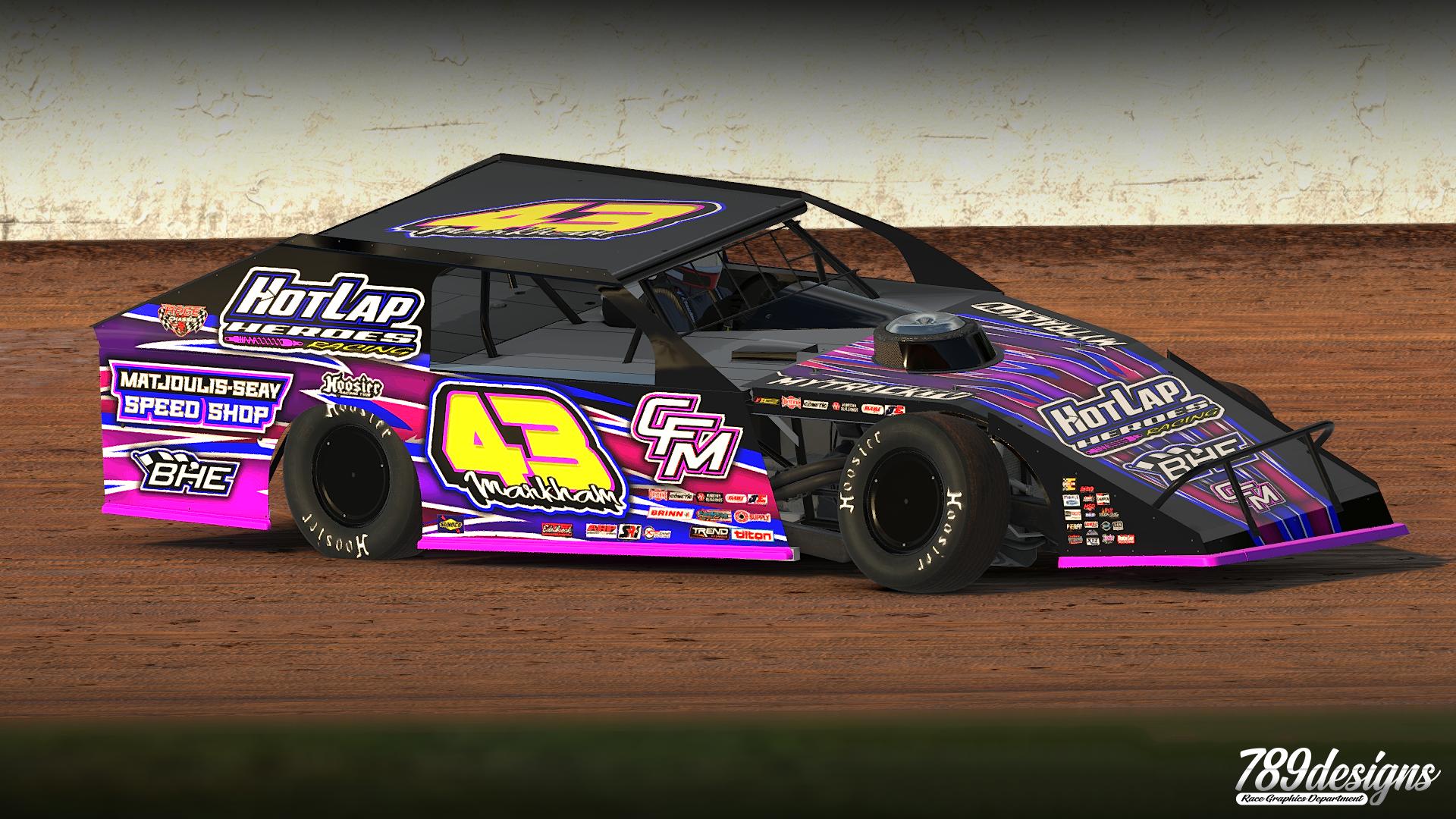 Davin Markham HLH UMP Modified Yellow numbers by Garrett Marshall ...