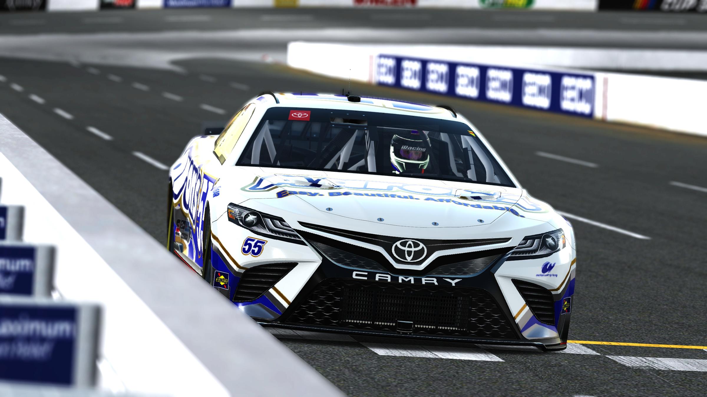Brian Vickers 55 Aaroons MWR 2022 (Fictional) Camry (Numbered) by ...