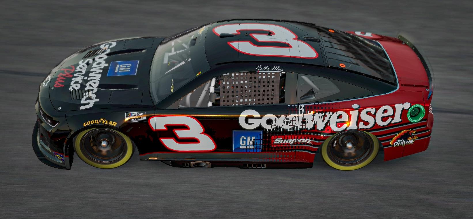 Dale Sr/ Dale Jr Throwback mix scheme Concept by Noah O. - Trading Paints