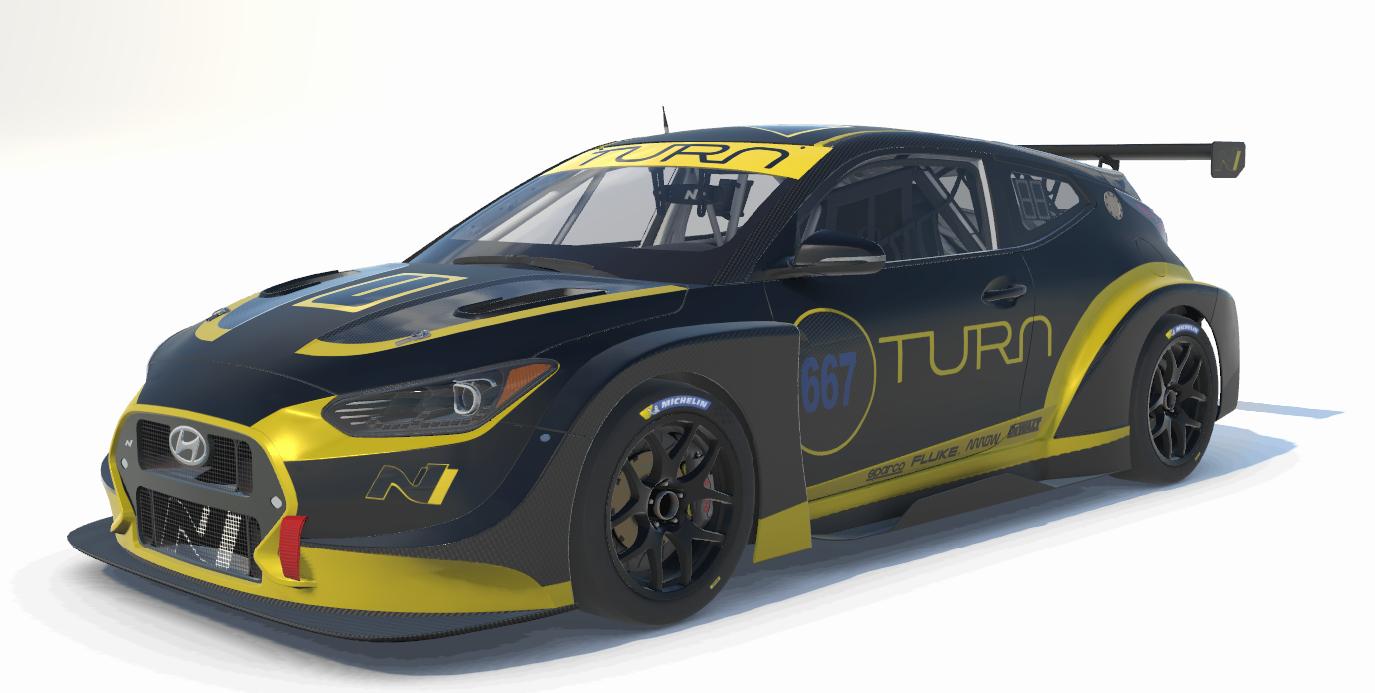 Turn Racing Veloster - Black/Carbon/Yellow by Dave Hernandez - Trading ...