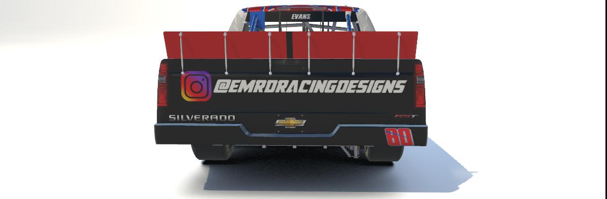 2022 #80 Tommy Gossett Reaper Speedlab Red White And Blue W/ Spec Map ...