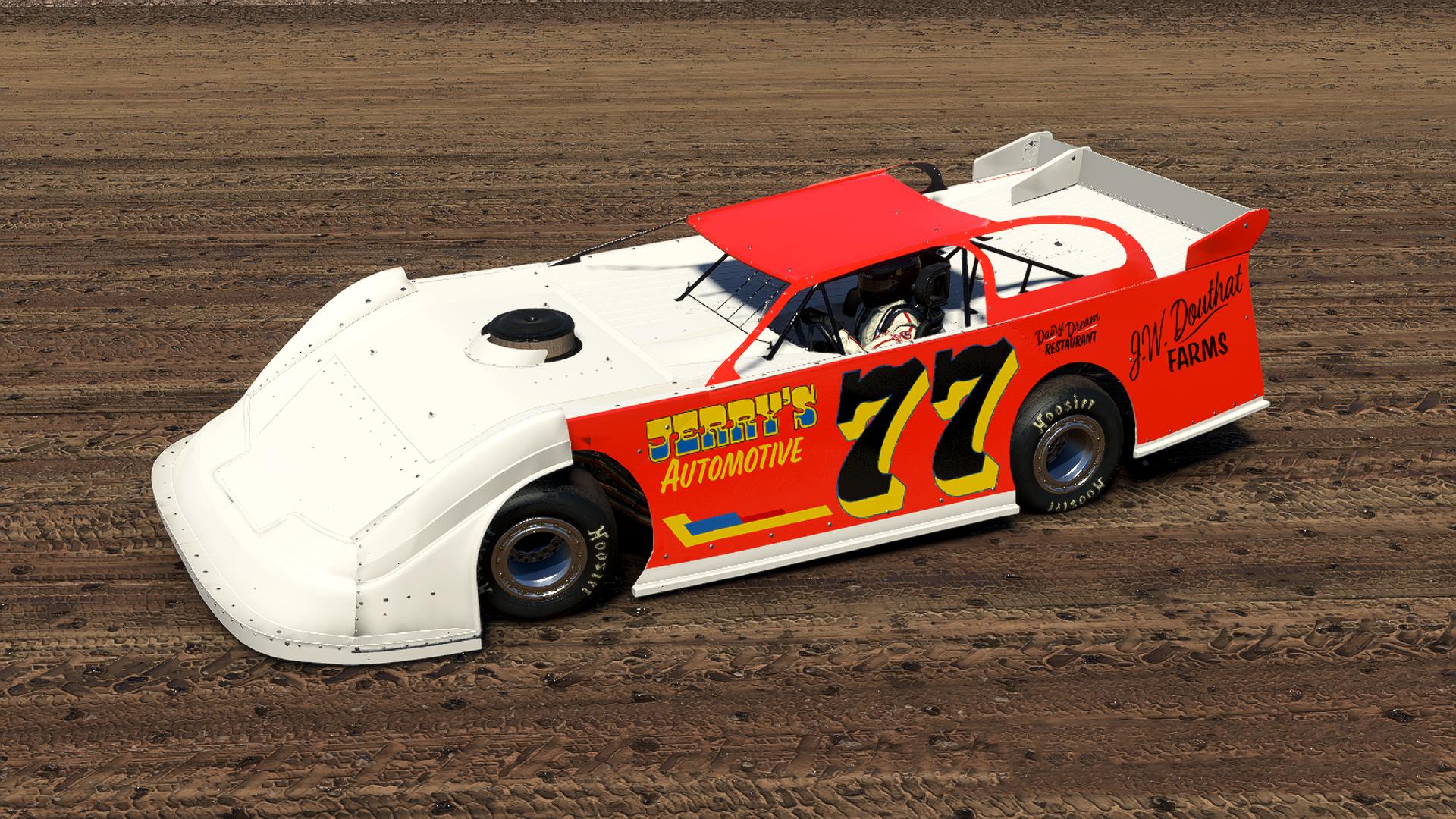 1990 Johnny Carr #77 by Skyler Fox4 - Trading Paints
