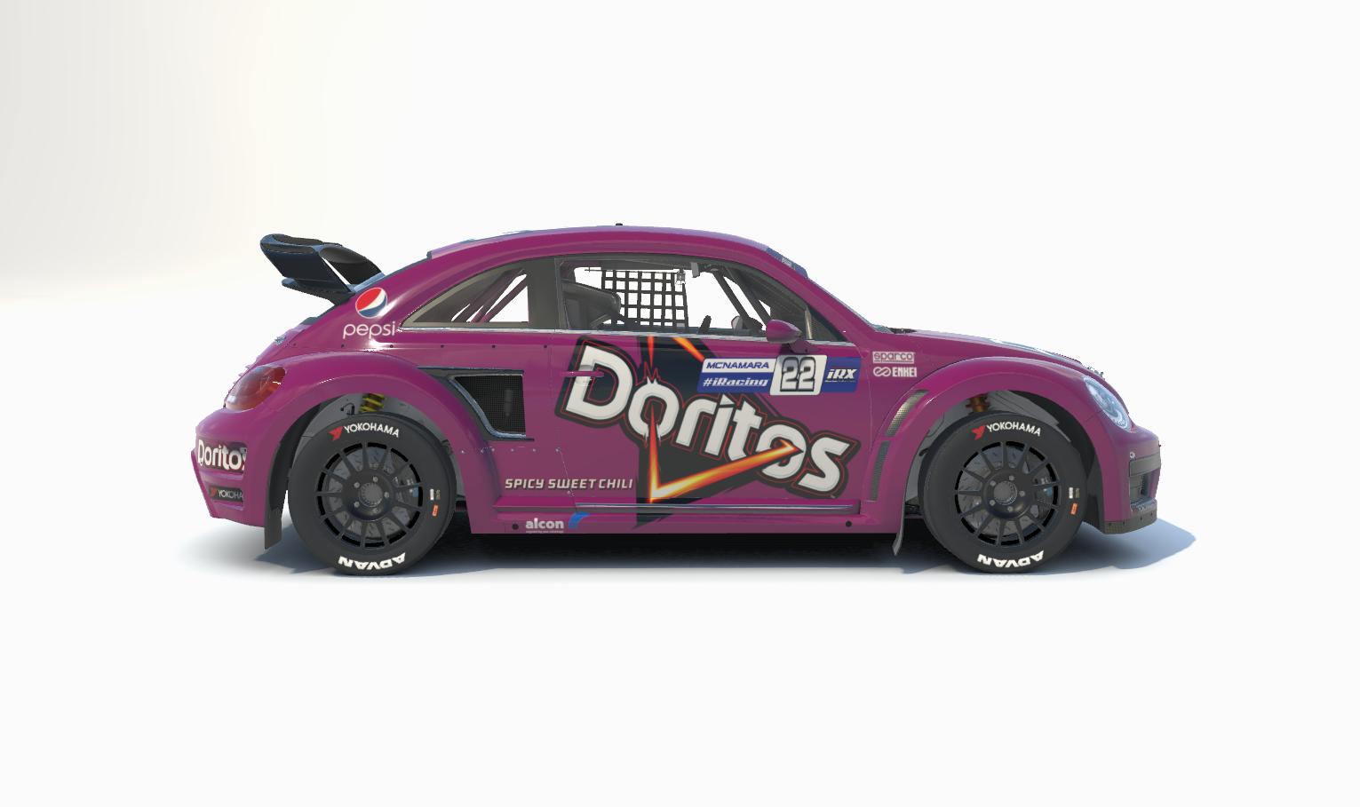VW Beetle Team Doritos Spicy Sweet Chili 2022 by Johnny McNamara ...