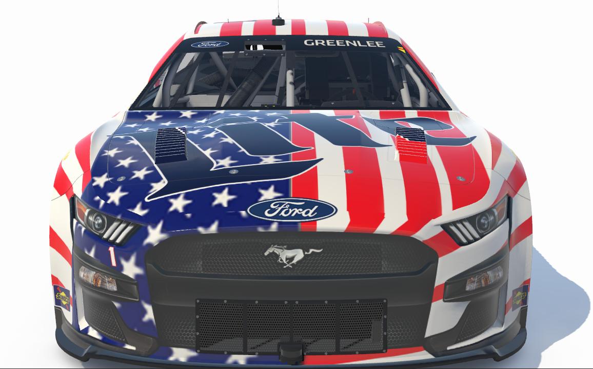 Miller Lite Ford Mustang (Inspired by Trackhouses Jockey Scheme) by ...