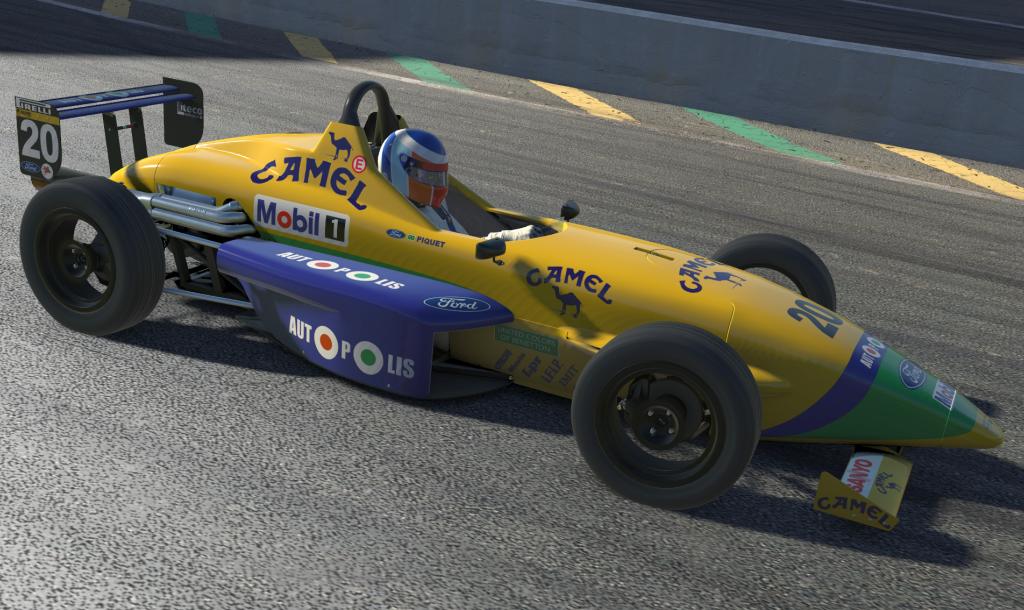 1991 Benetton B191-Ford by Paul Bijnsdorp - Trading Paints
