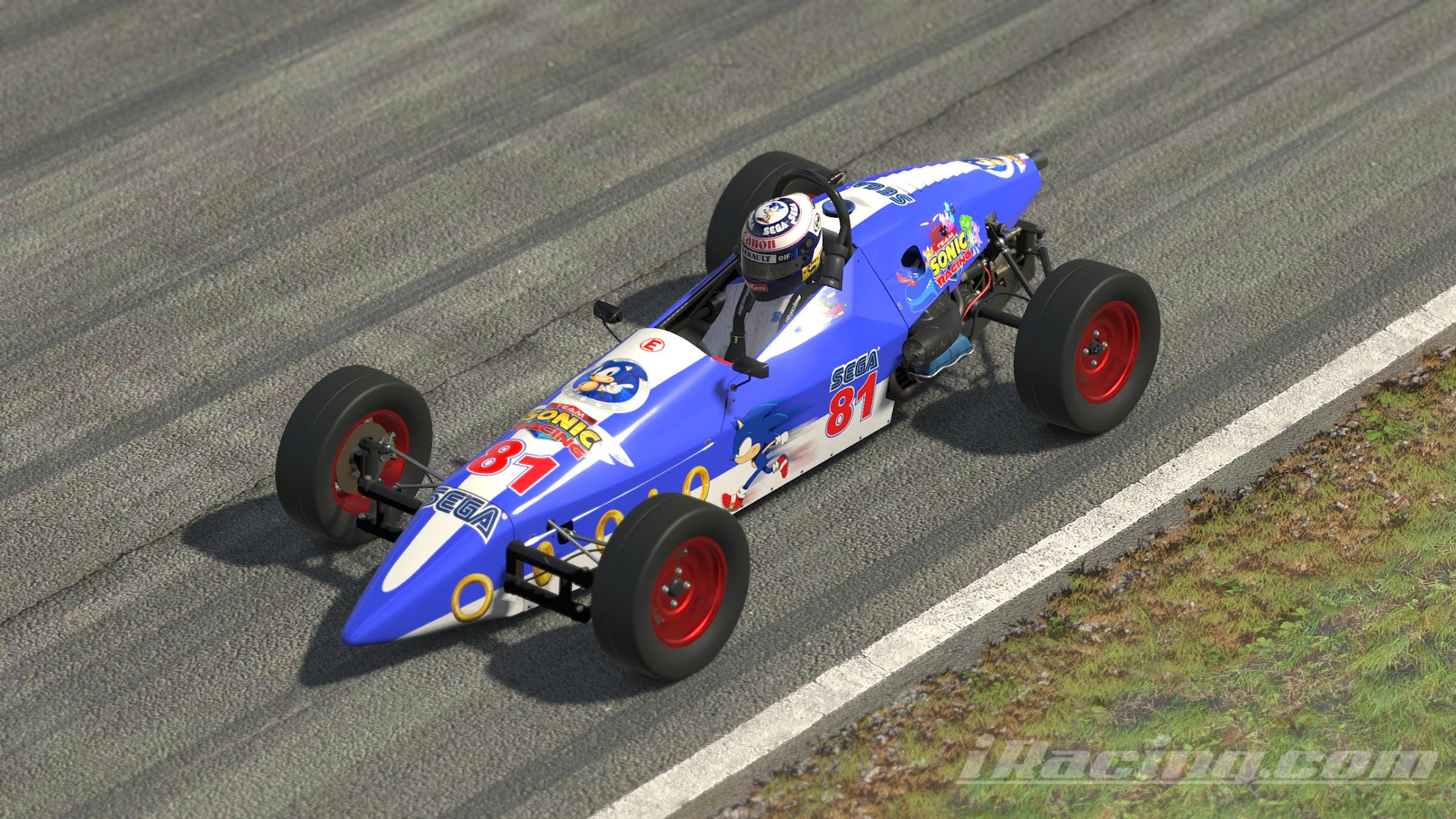 Sega Sonic Racing Formula Vee by Michael Carpenter2 - Trading Paints