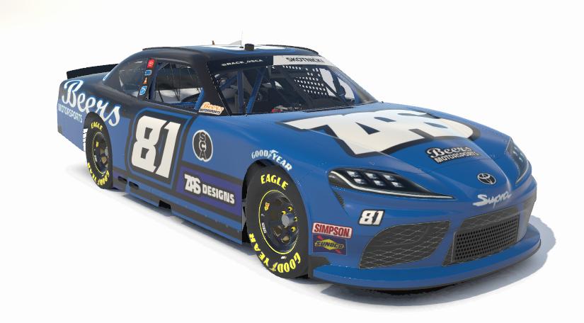Jack Ely - ZAS Designs & Beers Motorsports #81 by Zach S. - Trading Paints
