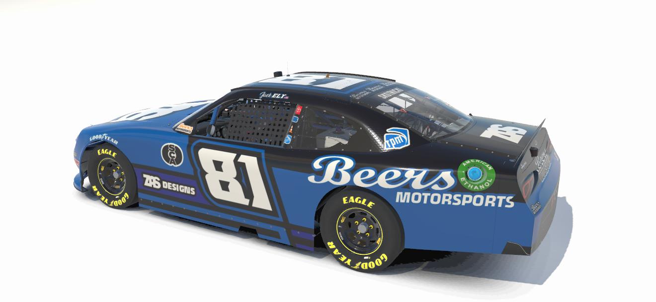 Jack Ely - ZAS Designs & Beers Motorsports #81 by Zach S. - Trading Paints