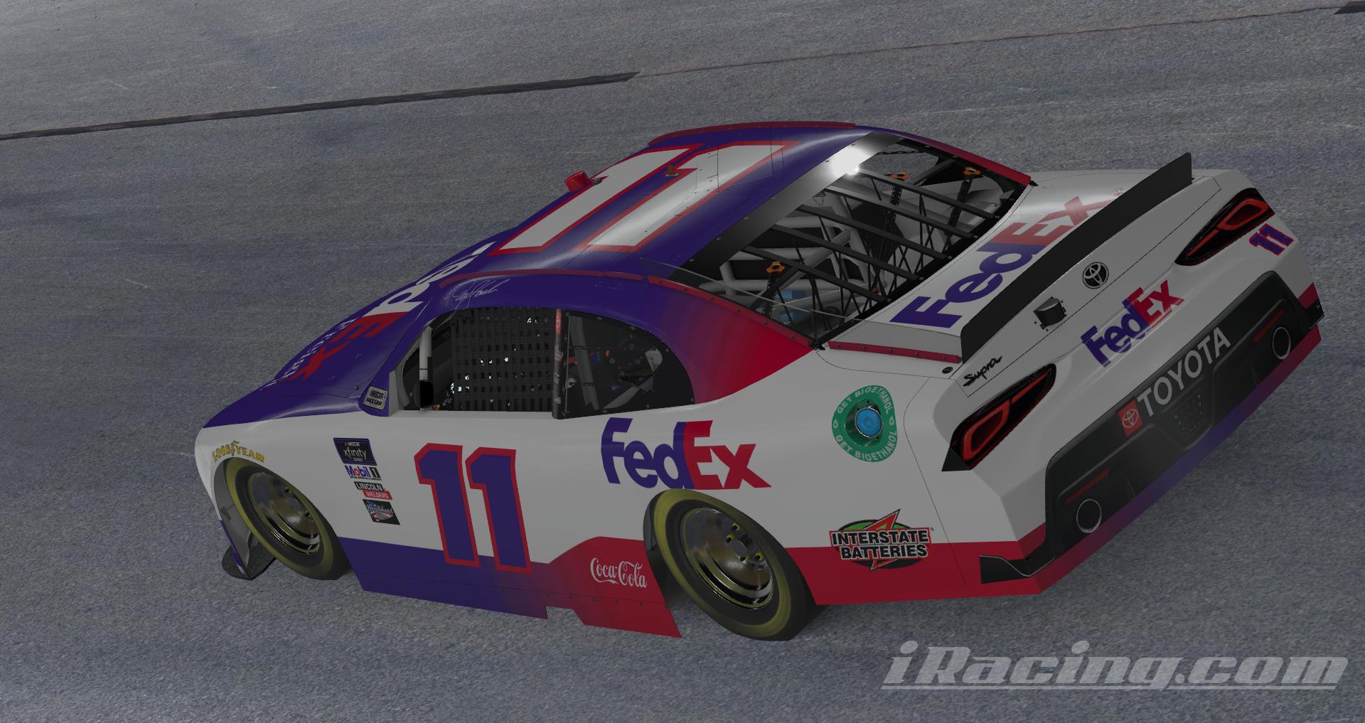 Denny Hamlin FedEx Freight Xfinity Concept With Number by Martin Roberg ...