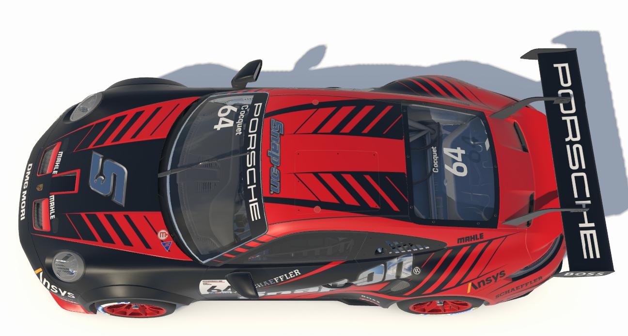 Custom Porsche 992 Cup by Lawson Dye2 - Trading Paints