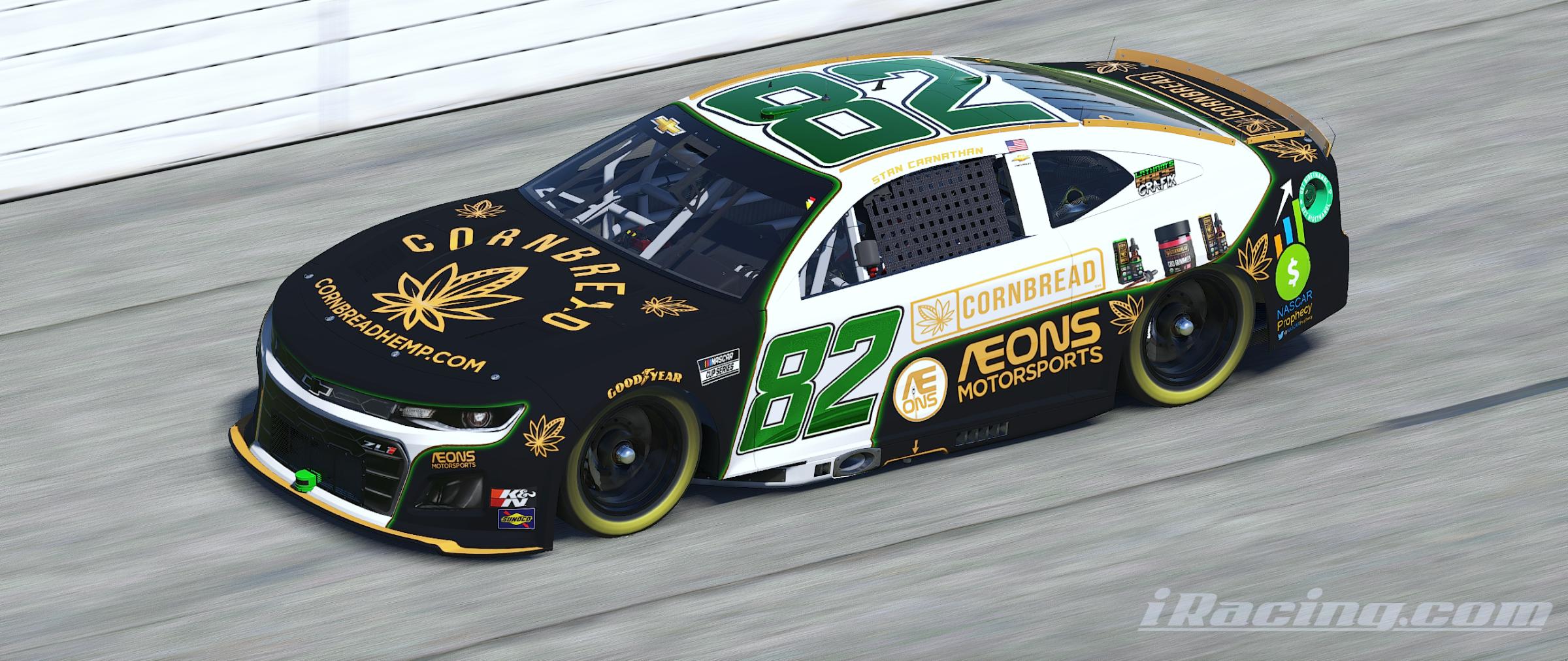 2022 - #82 Stan Carnathan Cornbread Hemp Chevrolet Camaro by Timothy ...