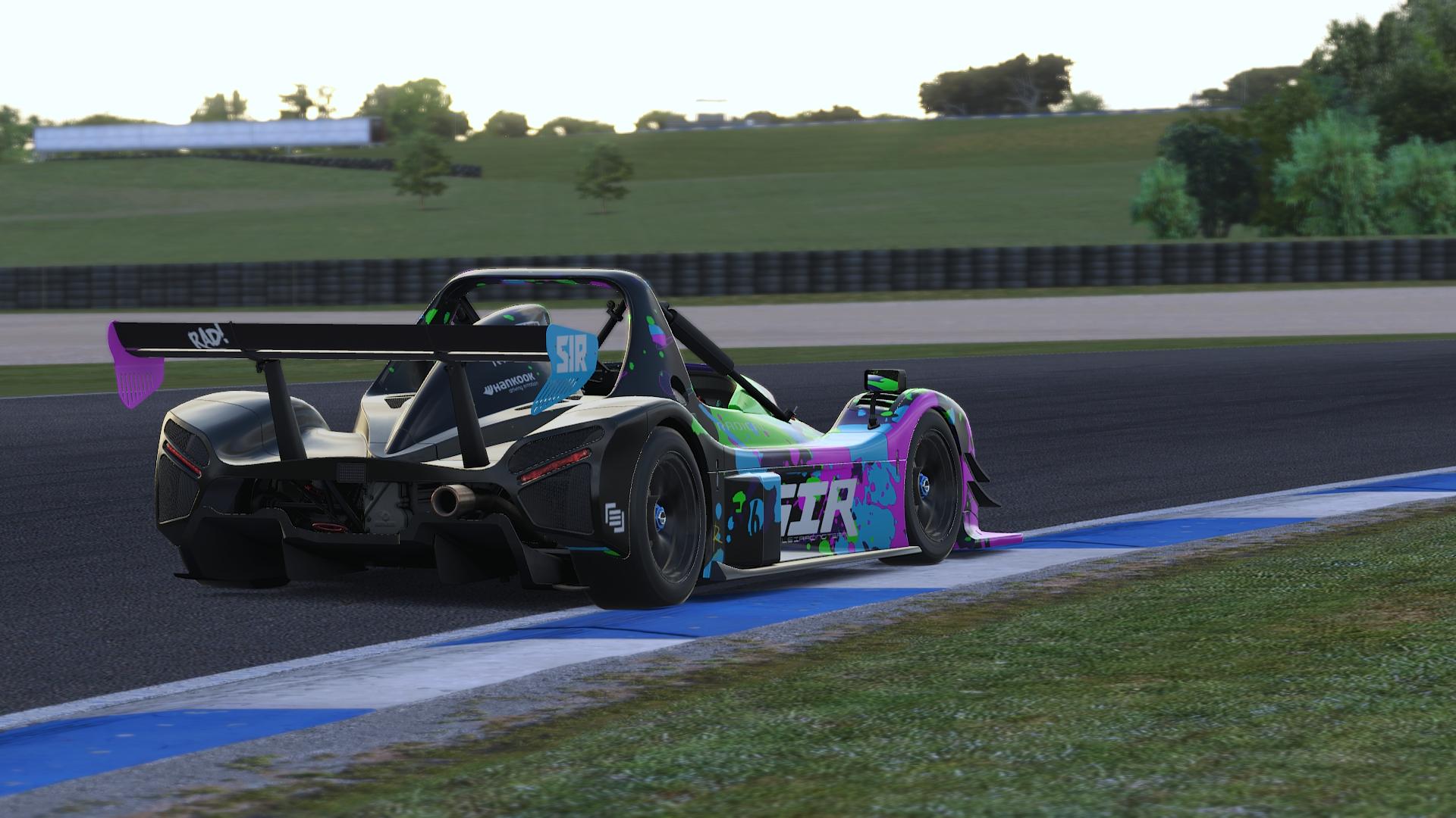 SIR Radical 10 - Neon Splatter by Jonathan Curto - Trading Paints