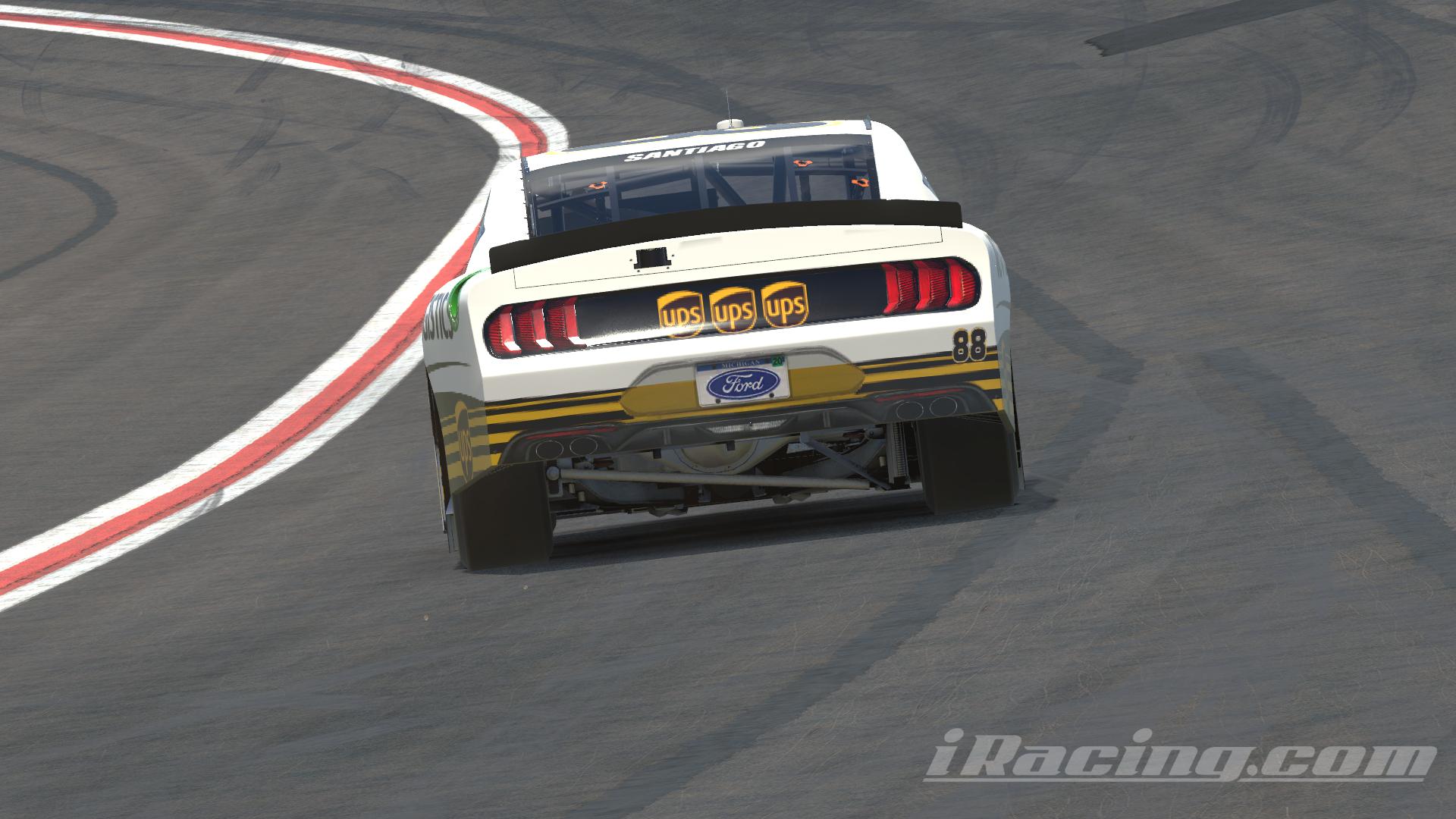 UPS Xfinity Mustang by Emmanuel Santiago - Trading Paints