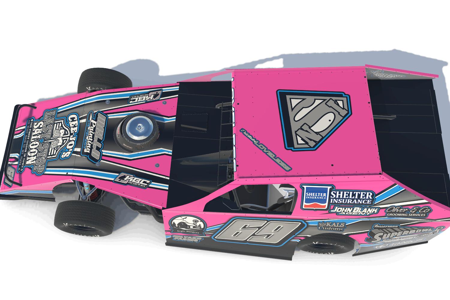 Tristain Loveless, #69 (Blake Bailey) by DJ Hores - Trading Paints