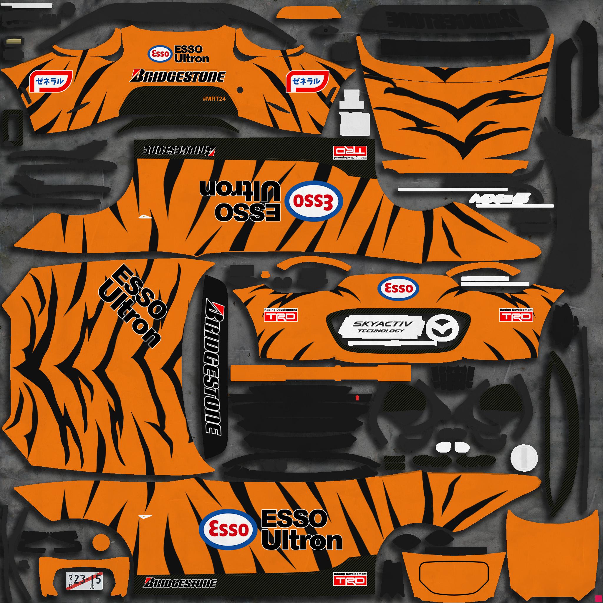 ESSO Ultron Supra (JGTC) by Justin S Davis - Trading Paints