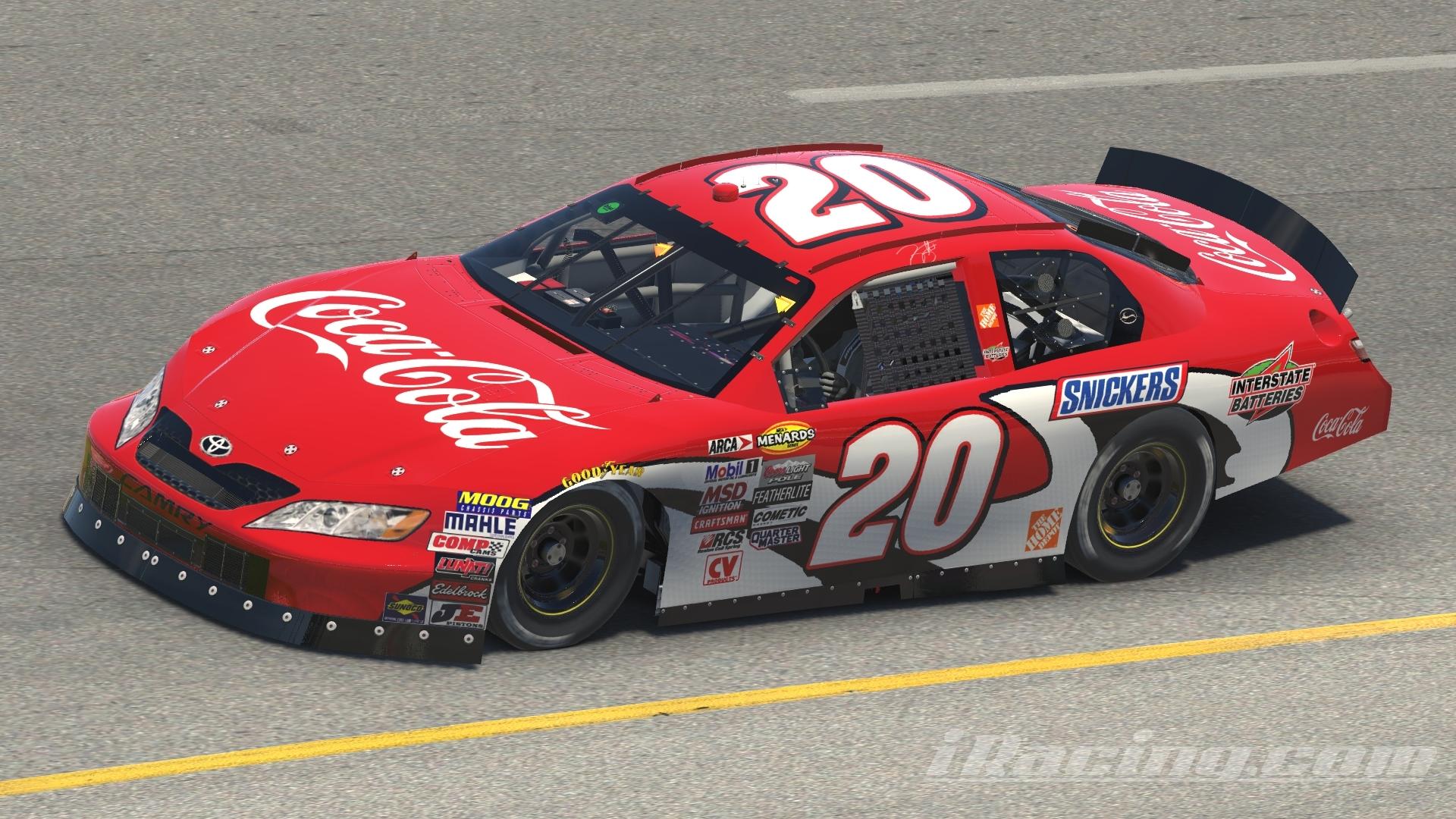 CocaCola #20 Joe Gibbs Racing Toyota Camry by Cody Heinzman - Trading ...