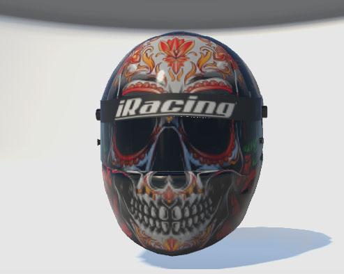 Sugar skull by Jim Mauney - Trading Paints