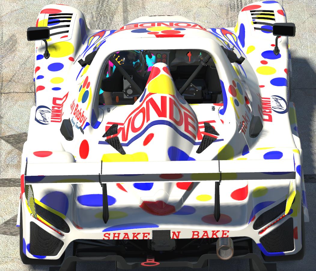Ricky Bobby Wonder Bread Radical SR10 by Todd Schwarz - Trading Paints