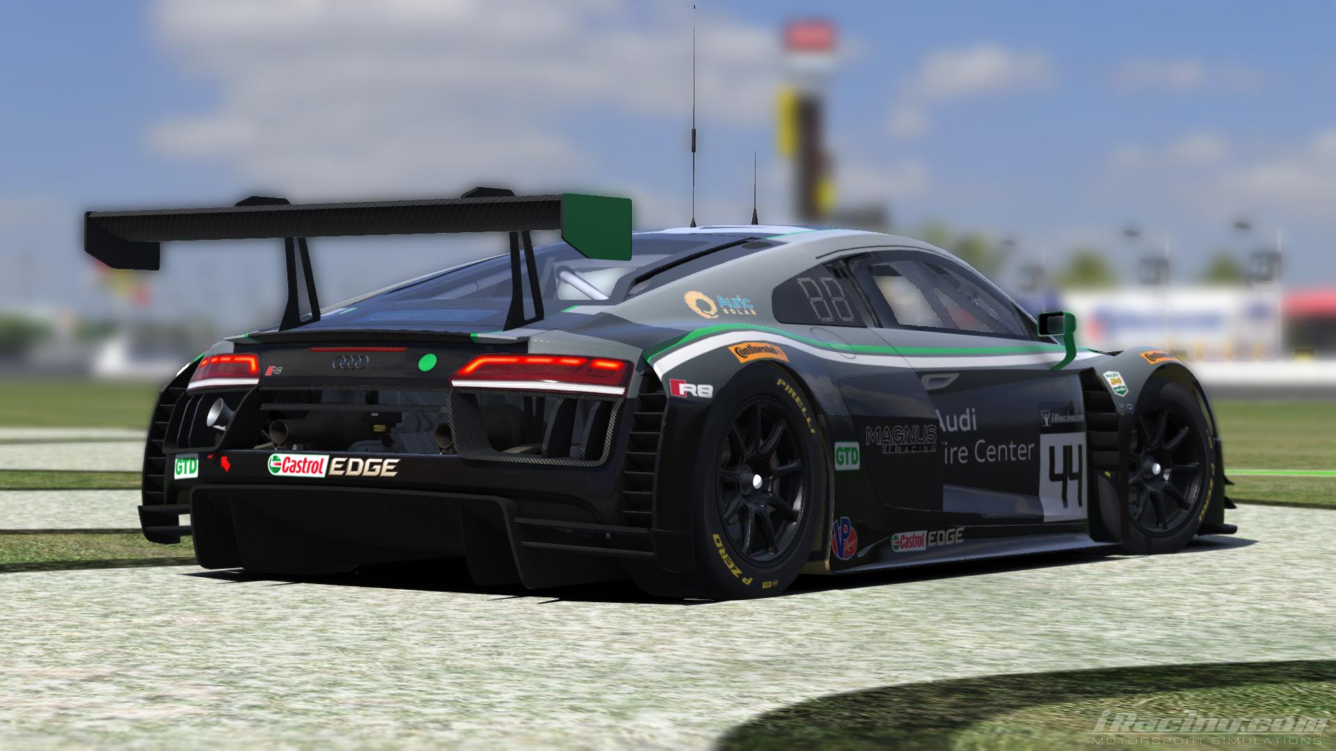 Audi R8 GT3 Magnus Racing Daytona 24 winner. (with gradient) by Mika ...