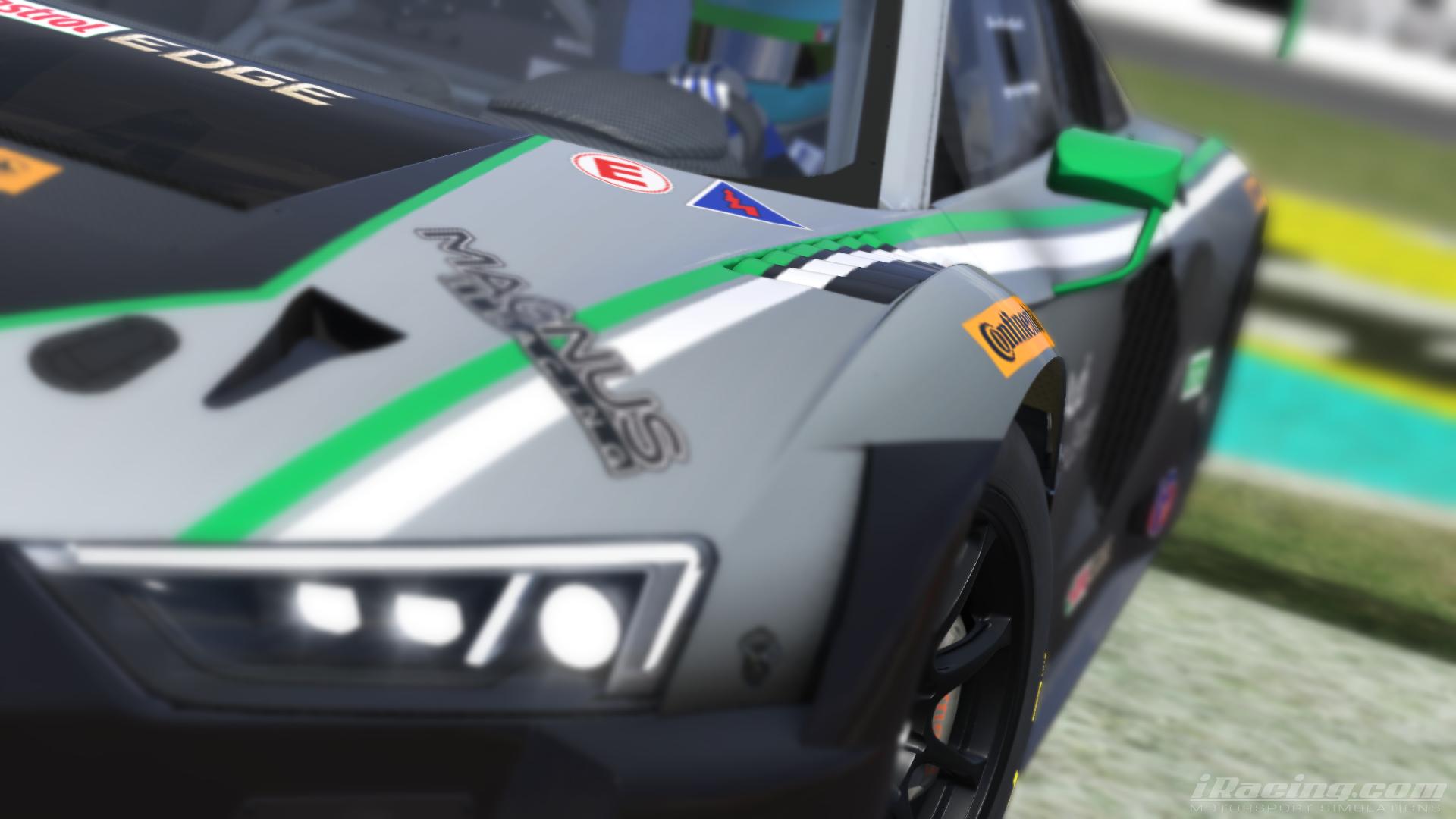 Audi R8 GT3 Magnus Racing Daytona 24 winner. (with gradient) by Mika ...