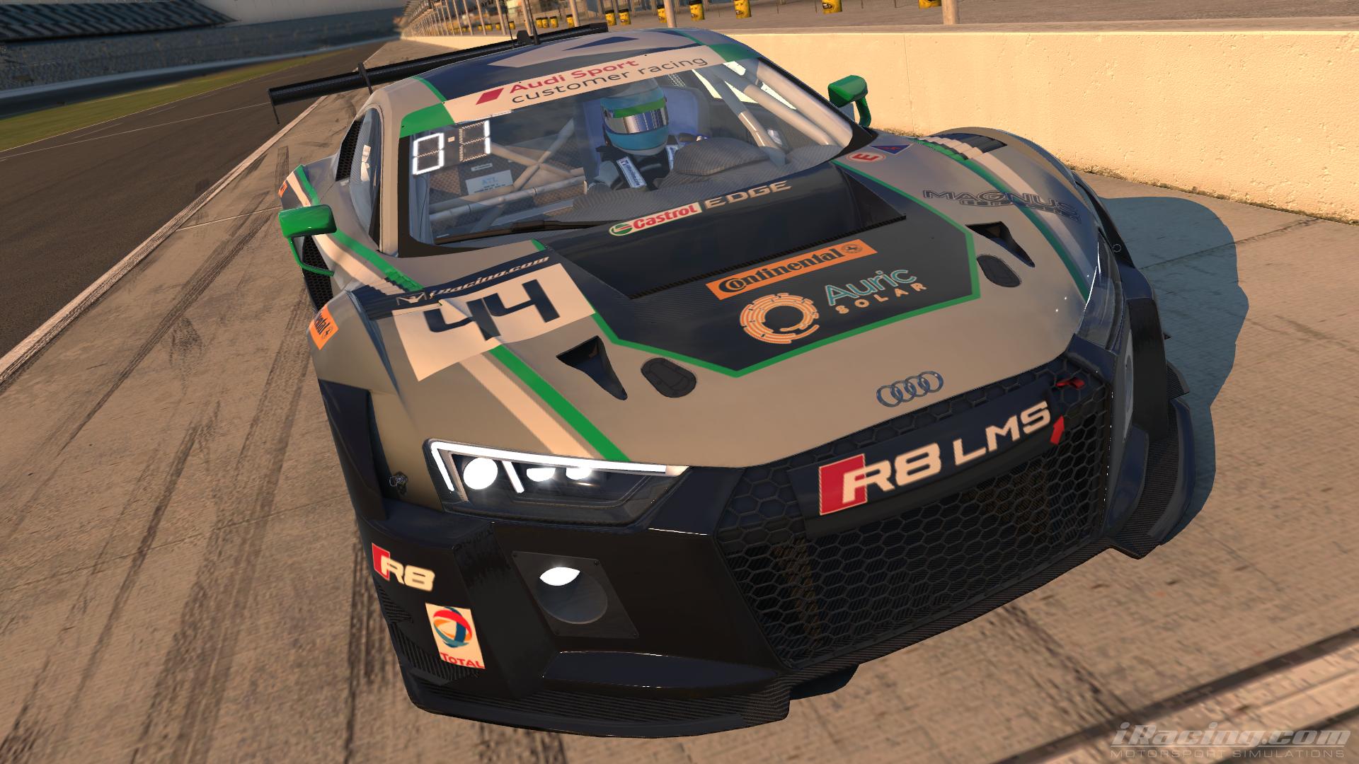 Audi R8 GT3 Magnus Racing Daytona 24 winner. (with gradient) by Mika ...