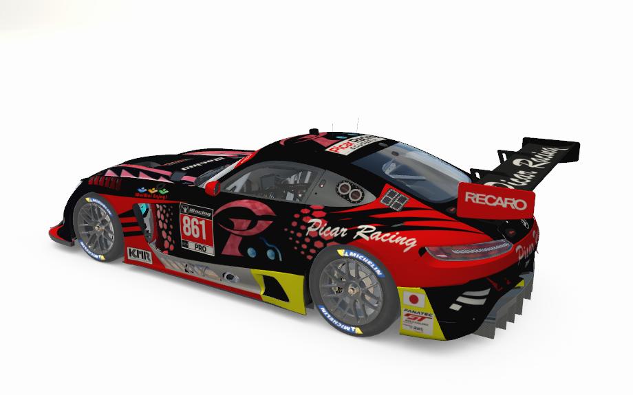Picar Racing Black Edition Mercedes AMG GT3 2020 by Takeshi Taniguchi ...