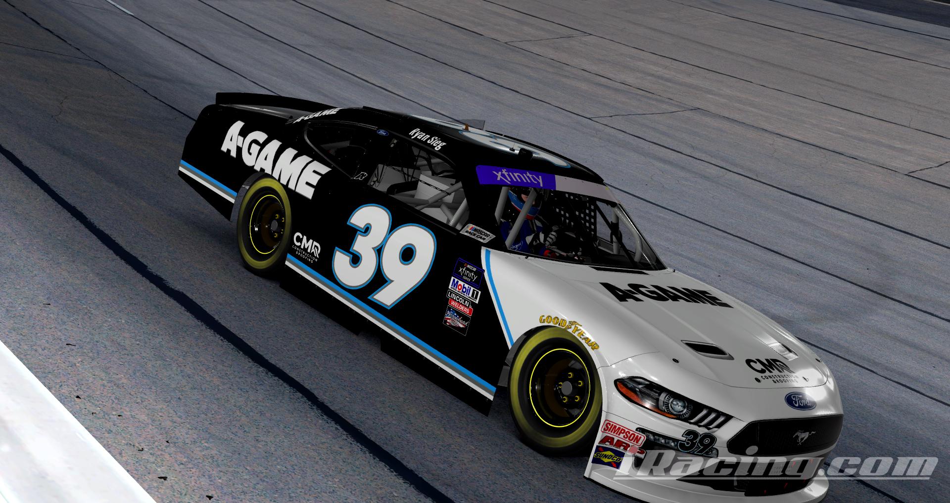 Ryan Sieg 2023 A Game Throwback Concept With Number by Martin Roberg ...