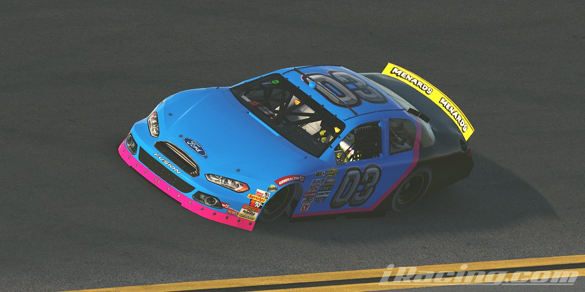 2022 Alex Clubb #03 ARCA by Zach Carr - Trading Paints