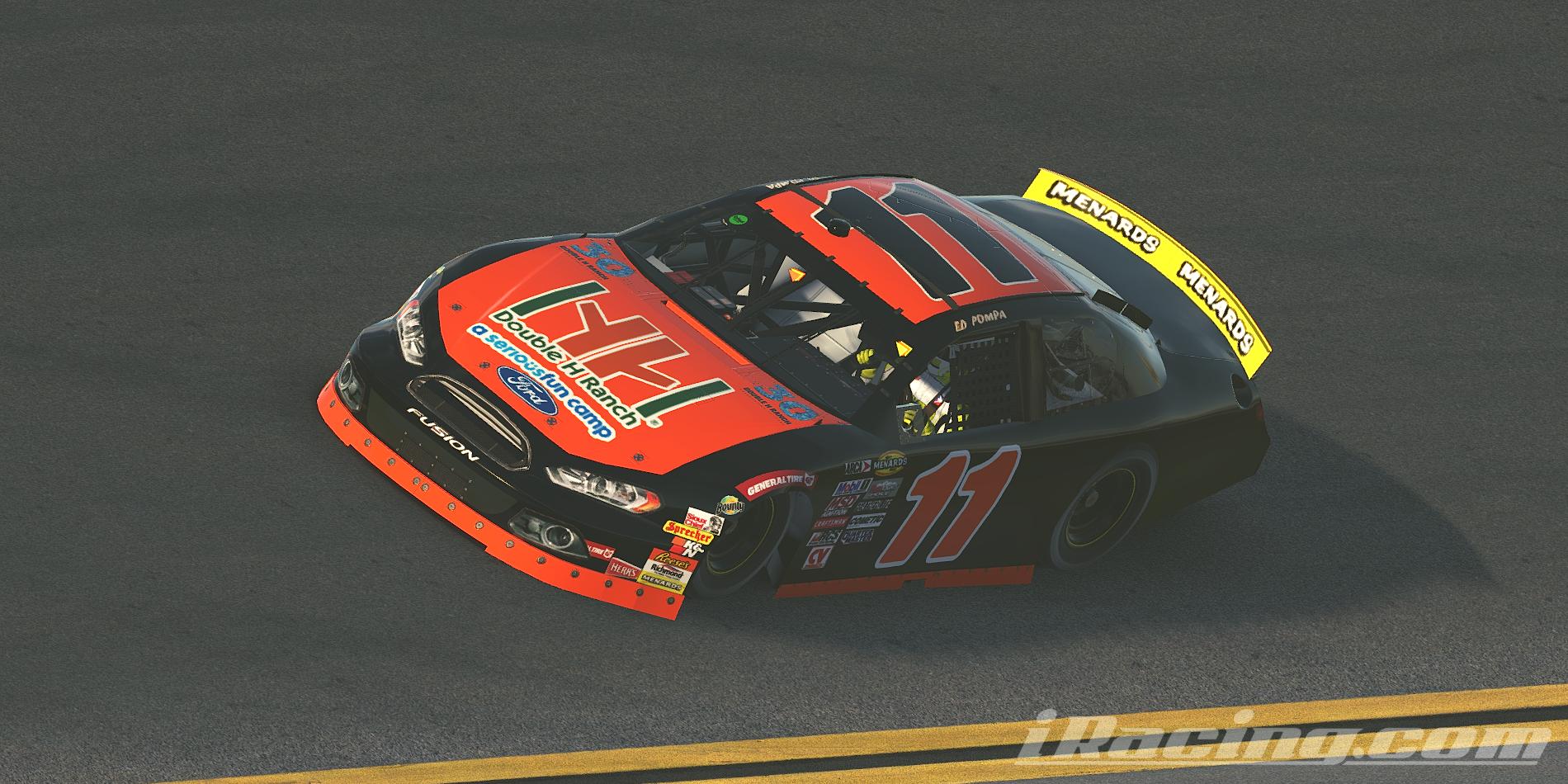 2022 Ed Pompa #11 ARCA by Zach Carr - Trading Paints