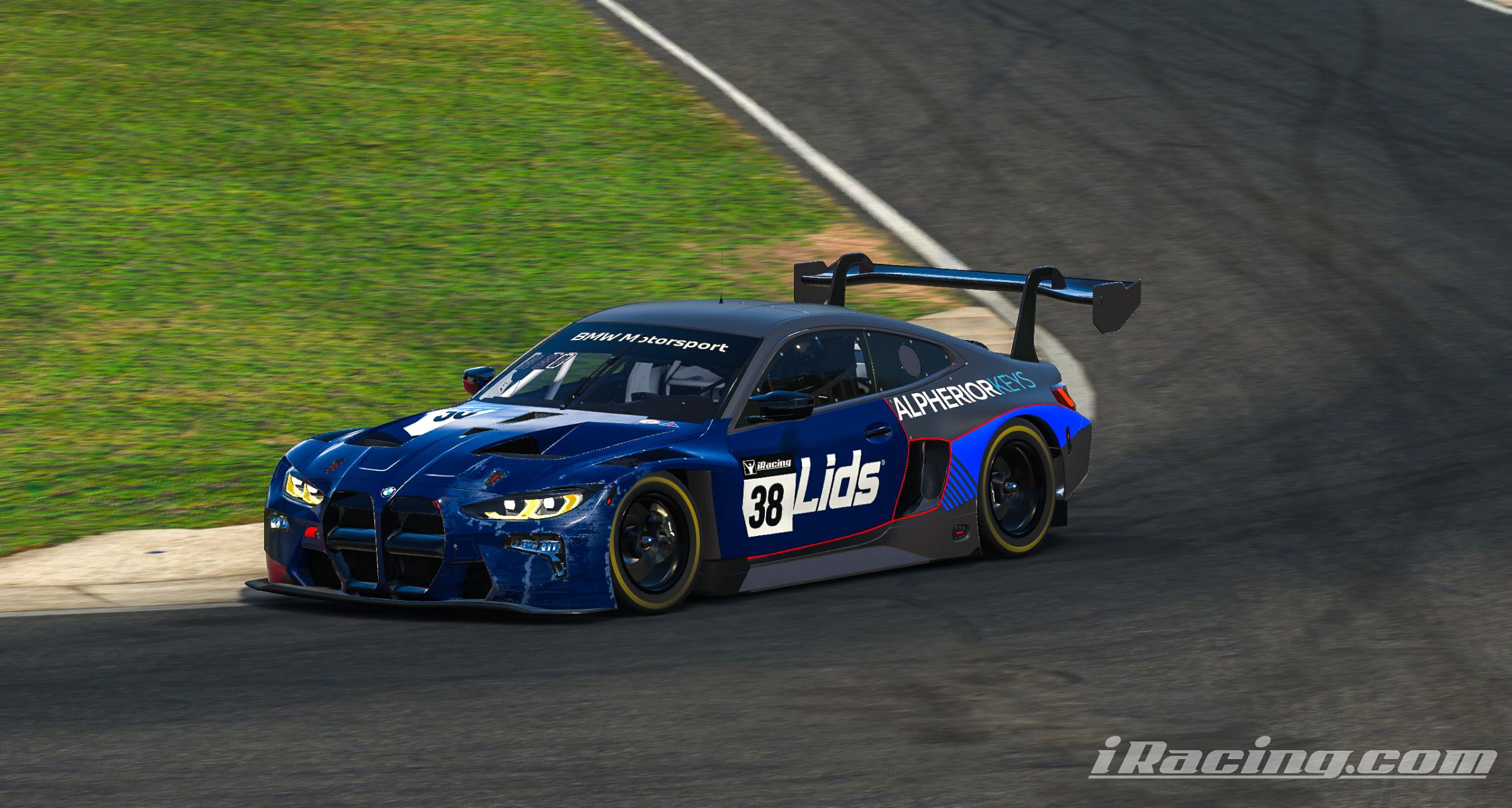 Custom Lids BMW iRacing Version by Christopher N. - Trading Paints
